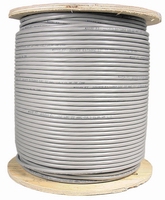 1000' Solid Plenum UTP Cat5e Cable
